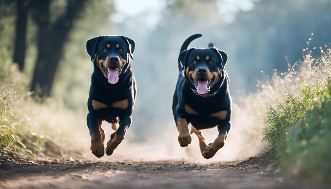 How Fast Can A Rottweiler Run? - Talk to Dogs